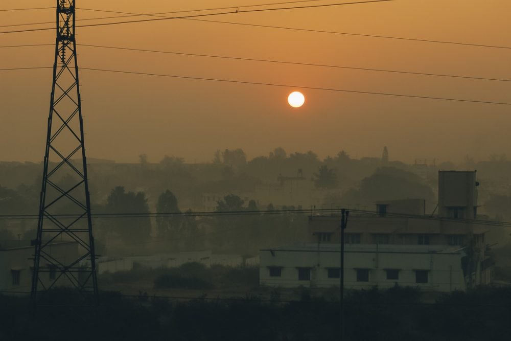 Hosur, India Is A Rural City With Beautiful Mystical Tropical Landscapes