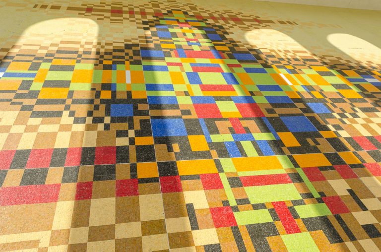Valley View Center Mall and the Sanger-Harris mosaic by Brenda J. Stubel
