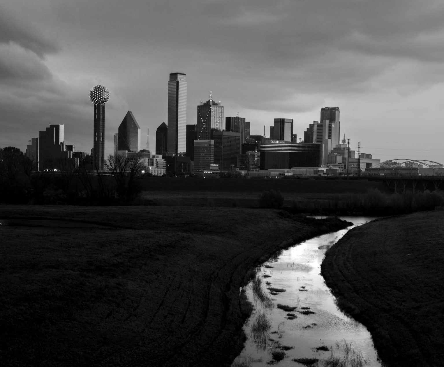 Dallas Storm, Capturing The City As A Storm Was Moving In