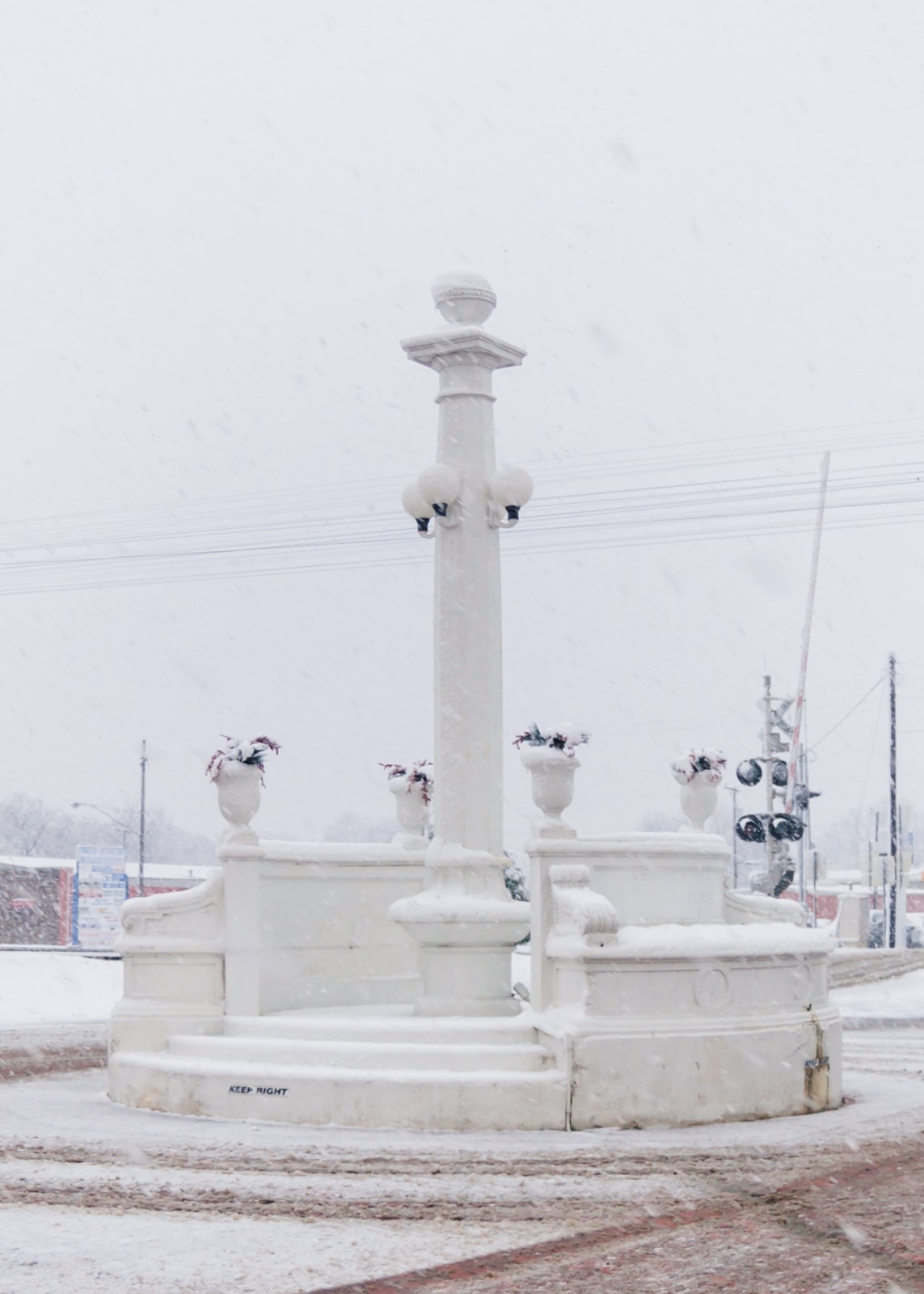 Wills Point Snow From The 2010 North American Blizzard That Hit Texas