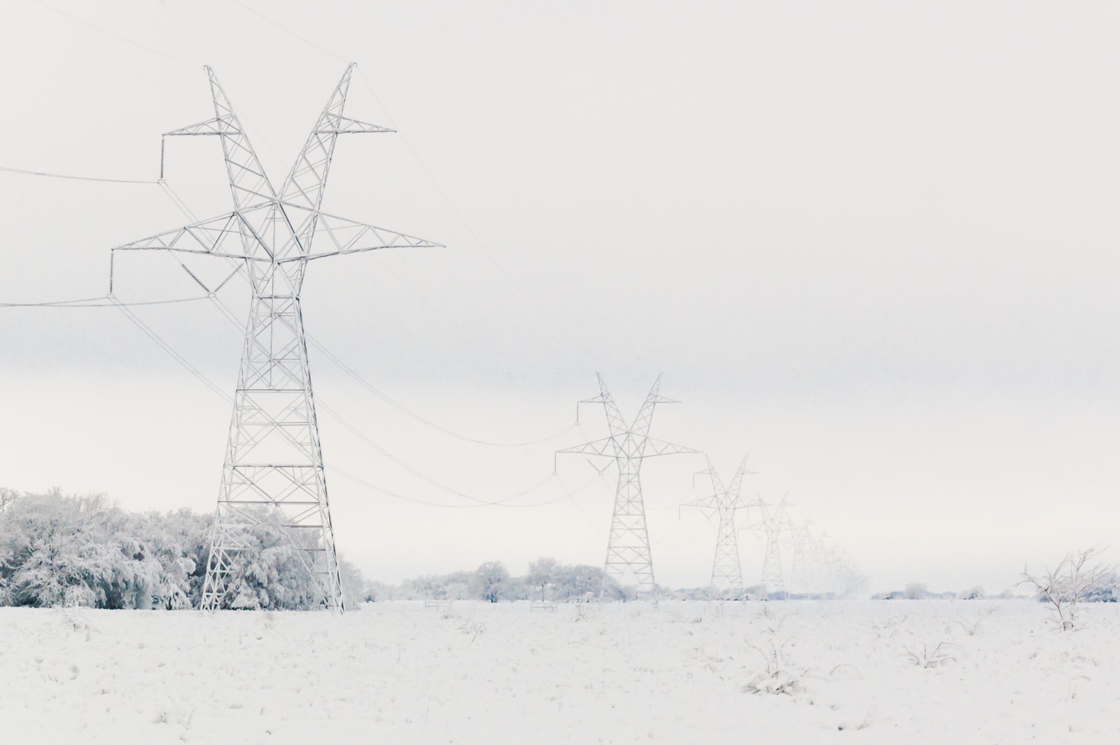 Wills Point Snow From The 2010 North American Blizzard That Hit Texas