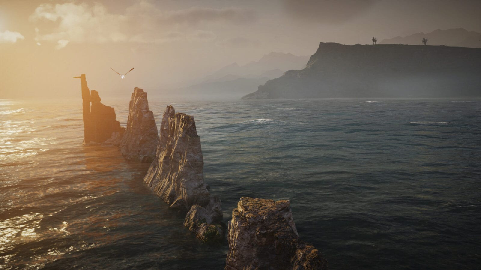 Virtual Photography From Assassin's Creed Valhalla, A Video Game
